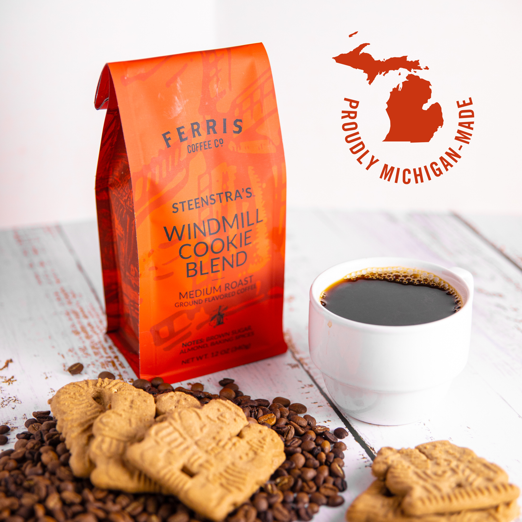 Cookies & Coffee Blend – Windmill Cookie-Inspired | Ferris Coffee ...