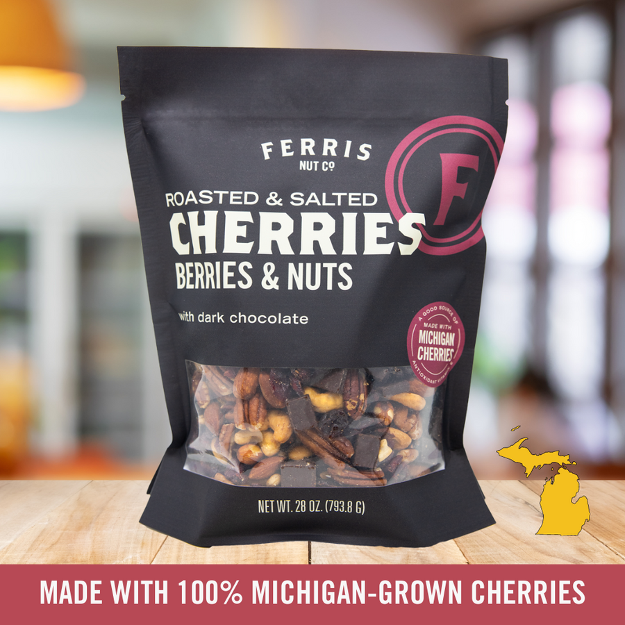Best-selling Cherries, Berries & Nuts with Dark Chocolate Trail Mix ...