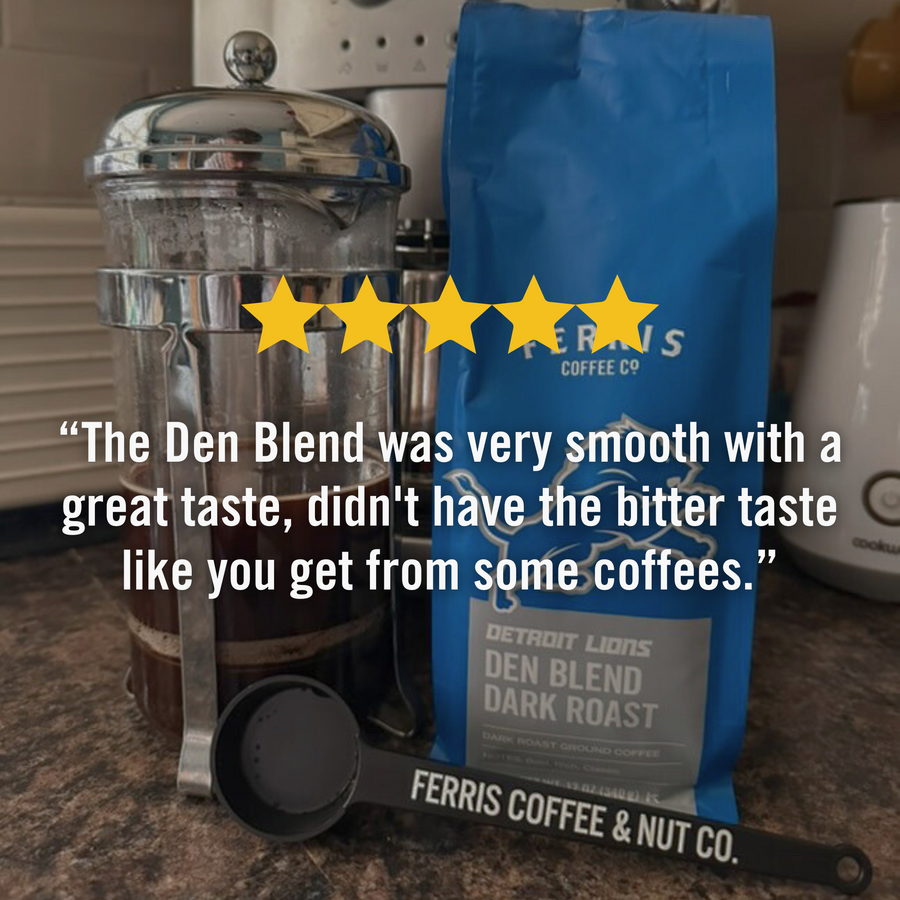 Den Blend Dark Roast by Ferris Coffee, the Official Coffee of The ...