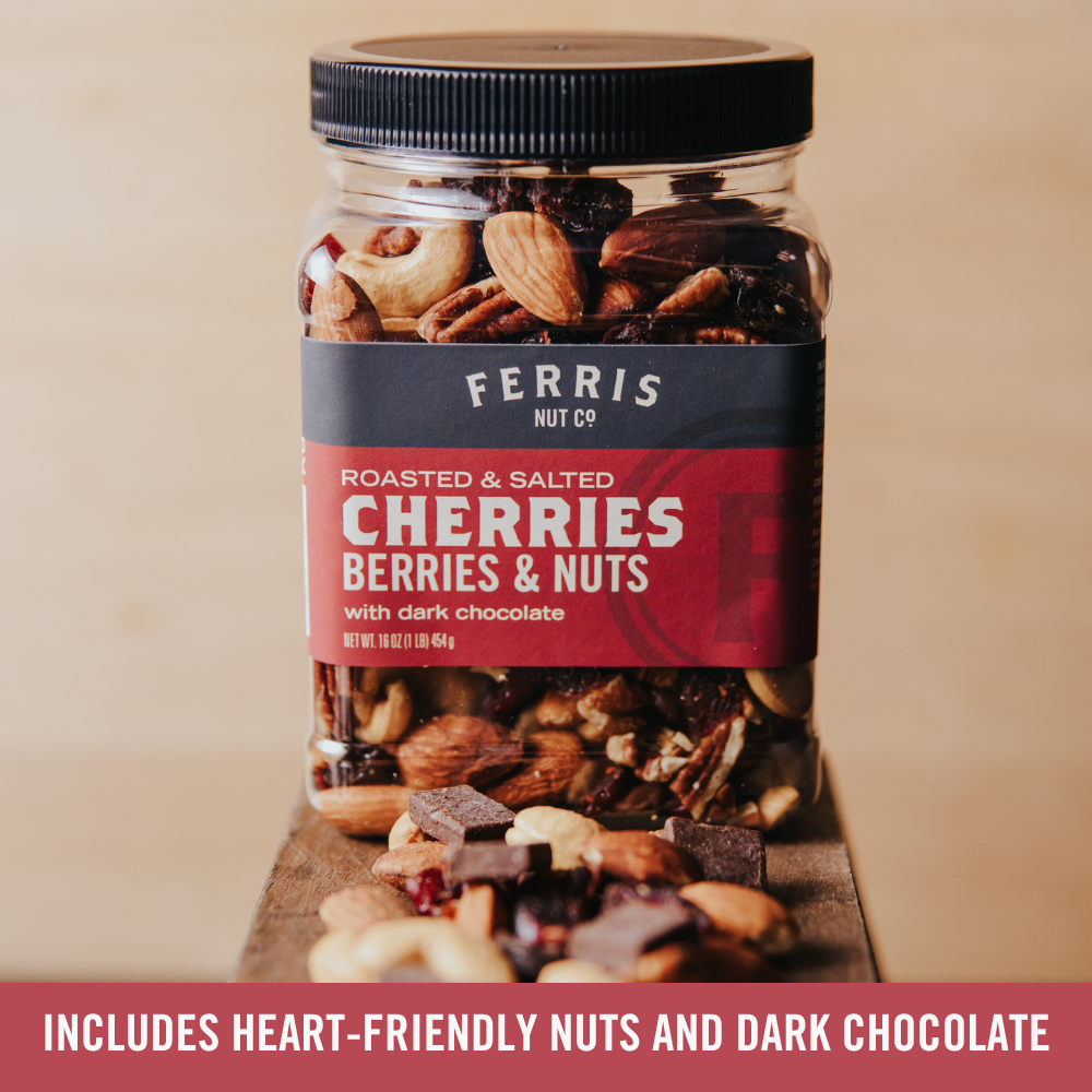 Best-Selling Cherries, Berries & Nuts with Dark Chocolate | Ferris Nut ...