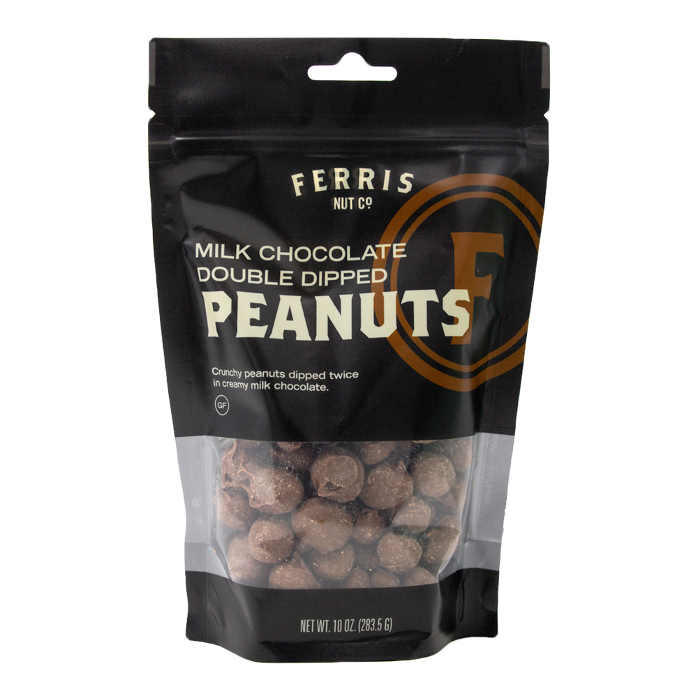 Double Dipped Chocolate Peanuts | Classic Crunch & Creamy – Ferris ...