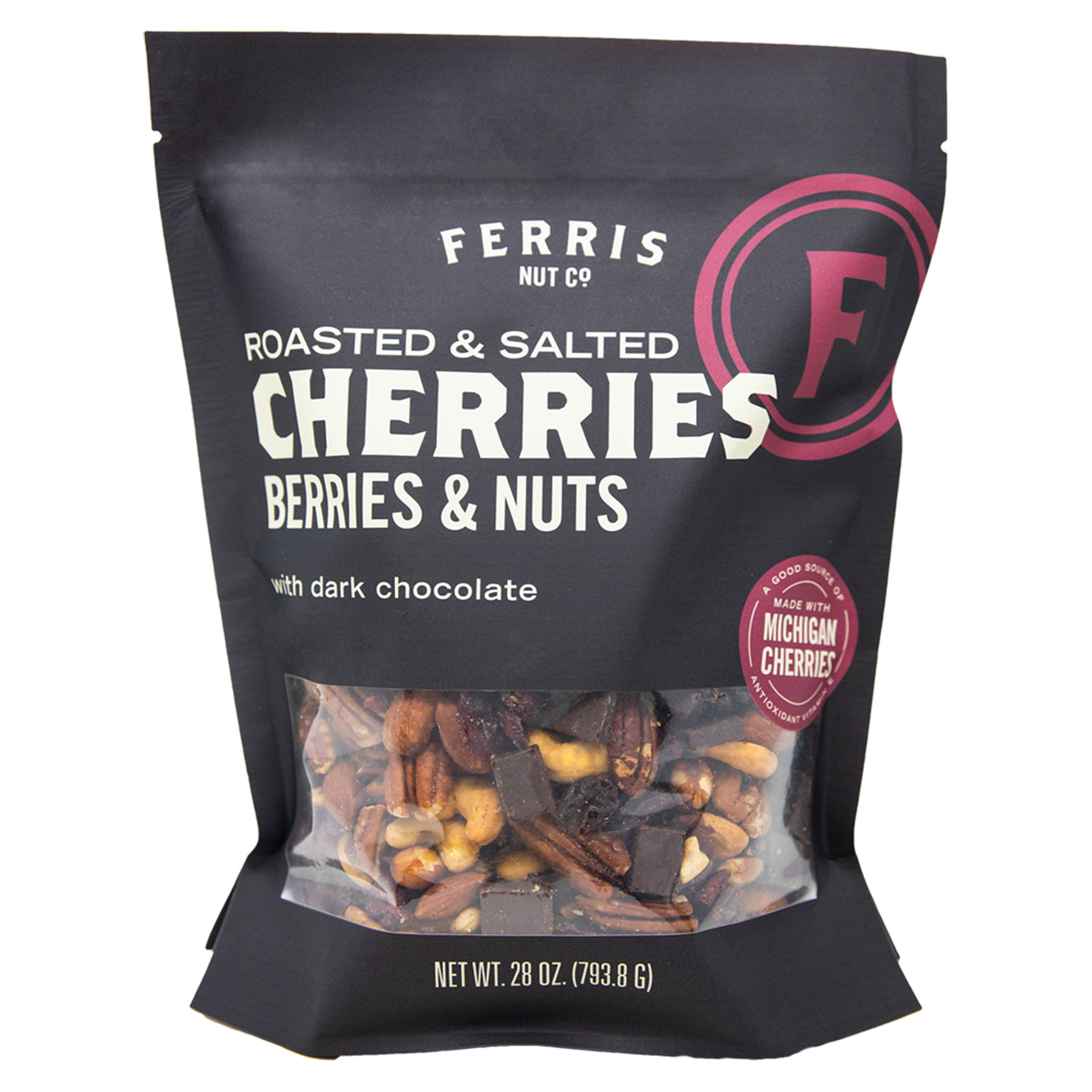 Best-selling Cherries, Berries & Nuts with Dark Chocolate Trail Mix ...
