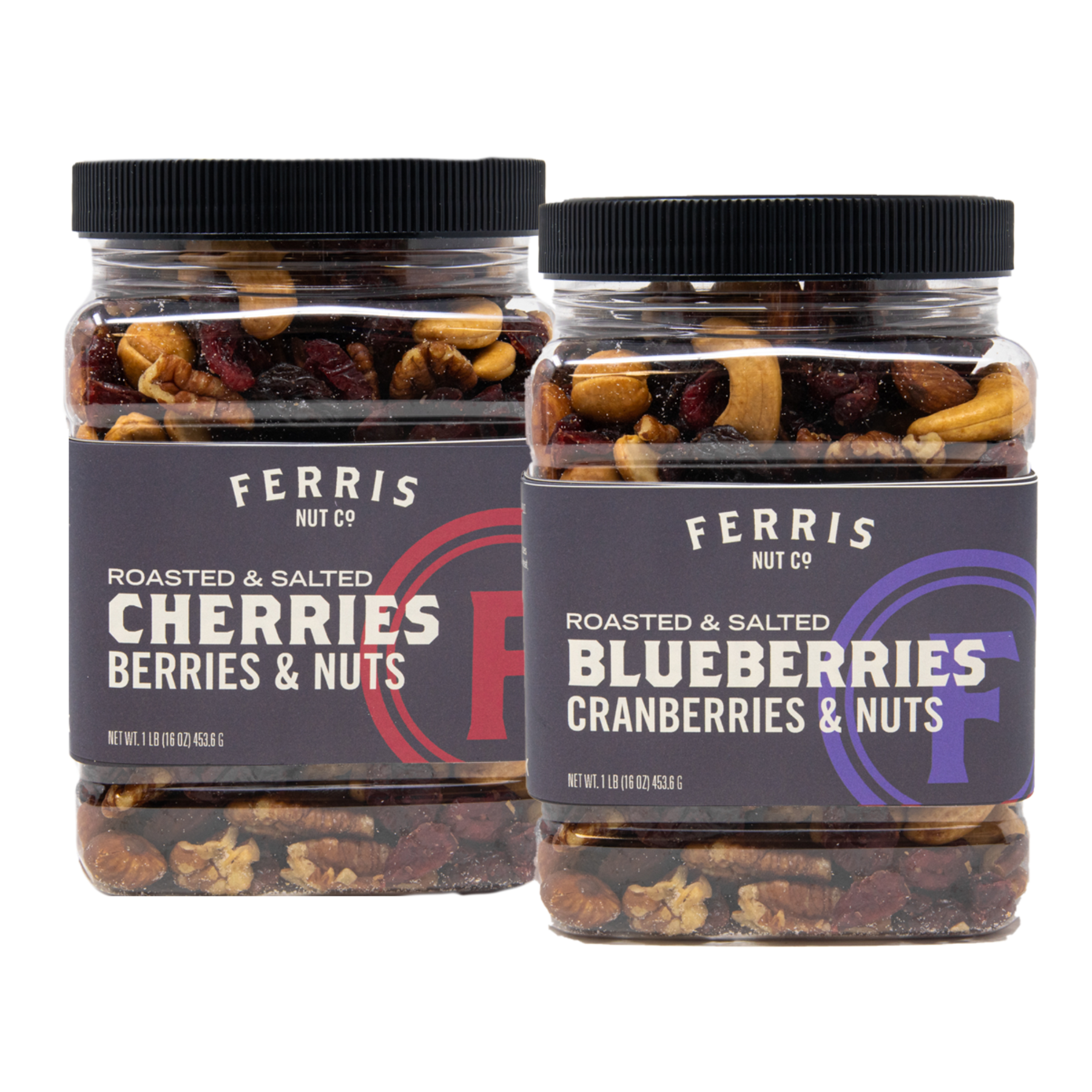 Berry Nut Jar Duo | Roasted & Salted Trail Mix Gift Set | Ferris ...