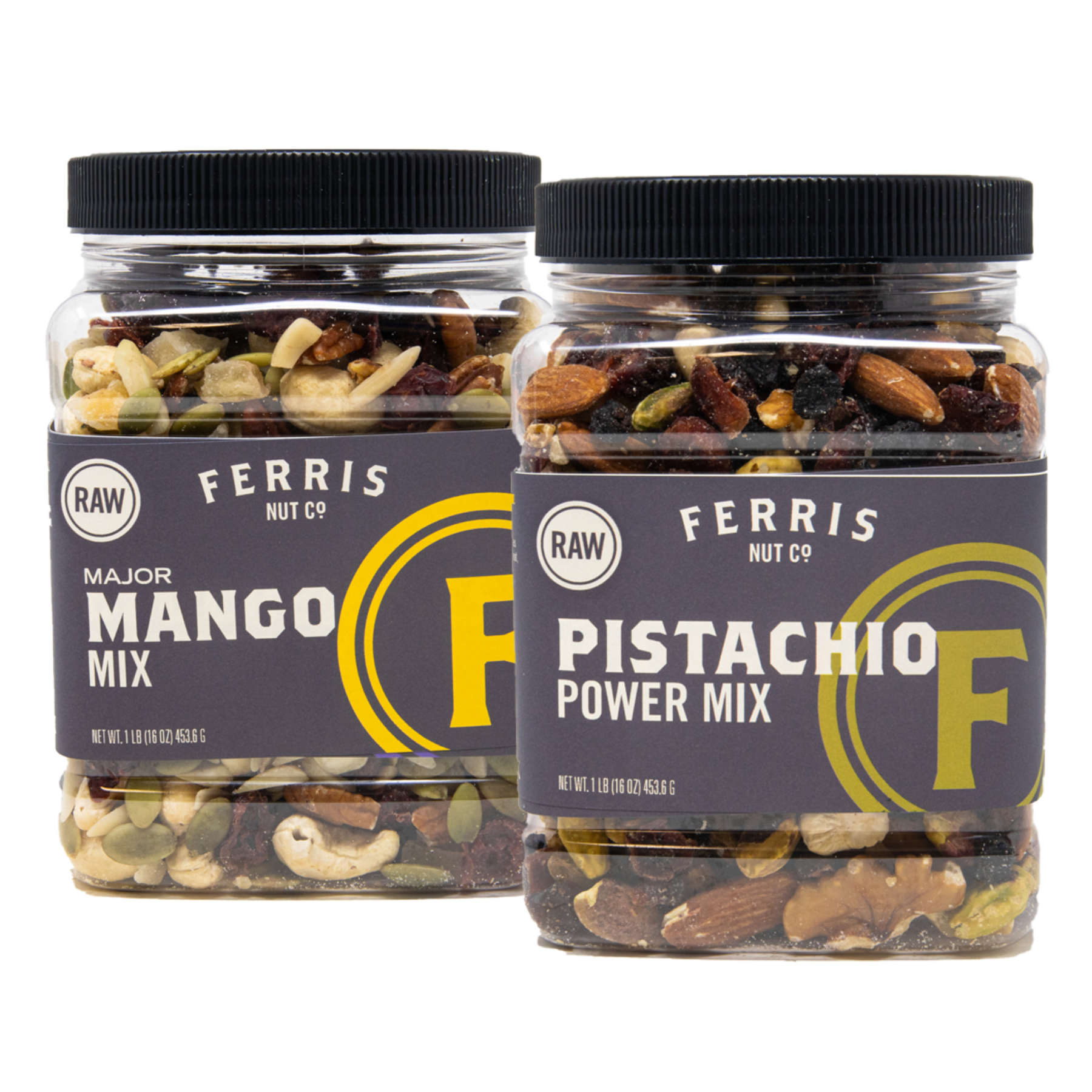Power & Paradise Snack Duo | Raw Mango & Pistachio Mixes | Ferris ...