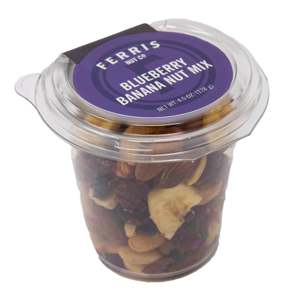 Blueberry Banana Nut Mix To Go Cups | Ferris Nut Co. – Ferris Coffee ...