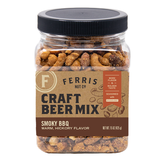 Hickory Smoky BBQ Craft Beer Nut Mix | Ferris Nut Co. – Ferris Coffee ...