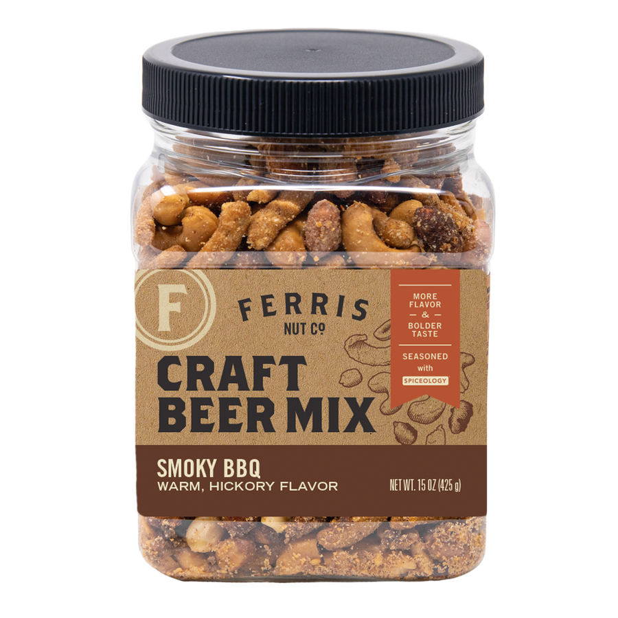 Hickory Smoky BBQ Craft Beer Nut Mix | Ferris Nut Co. – Ferris Coffee ...