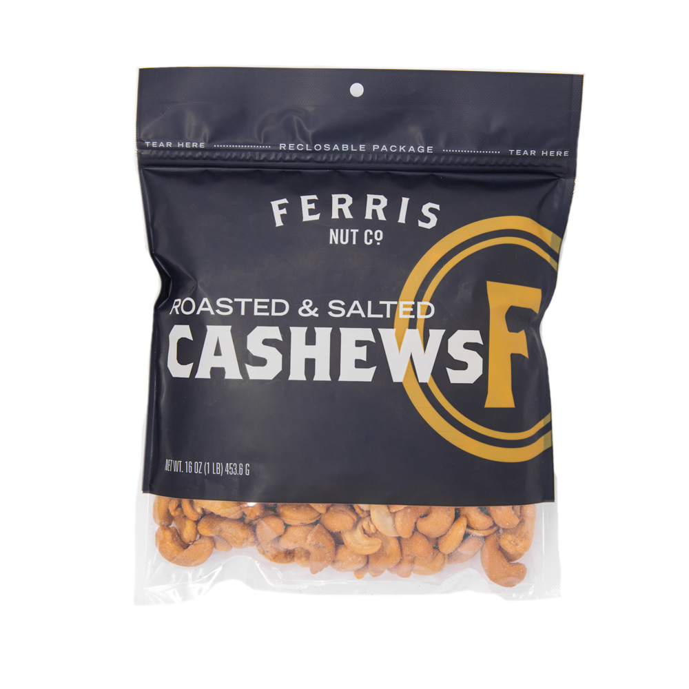 Roasted Salted Cashews | Ferris Nut Co. – Ferris Coffee & Nut Co.